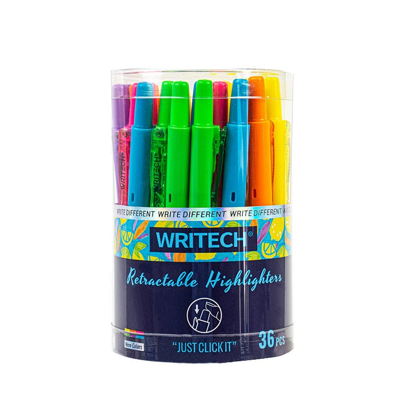 Retractable Highlighter W-805S